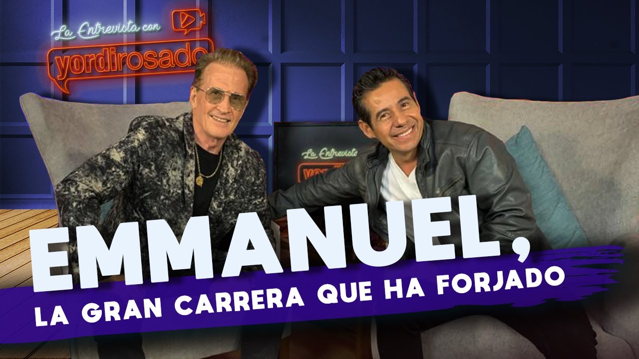 Emmanuel le revela momentos importantes de su vida personal y ...